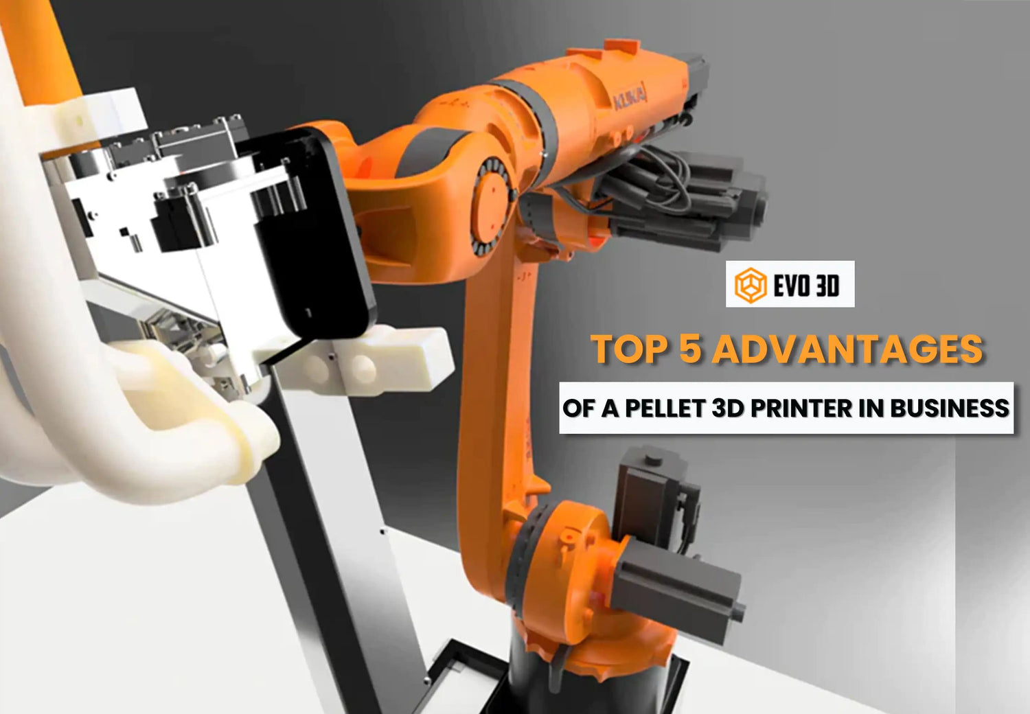 Advantages of a Pellet 3D Printers for Your Business – Evo3D